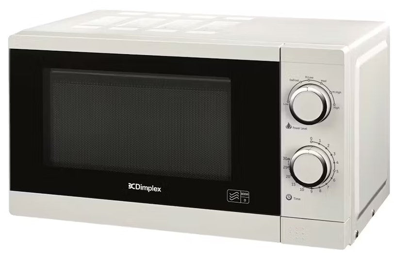 DIMPLEX 20 LITRE 800 WATT MICROWAVE WHIT | 980531 – Dwyers Electrical