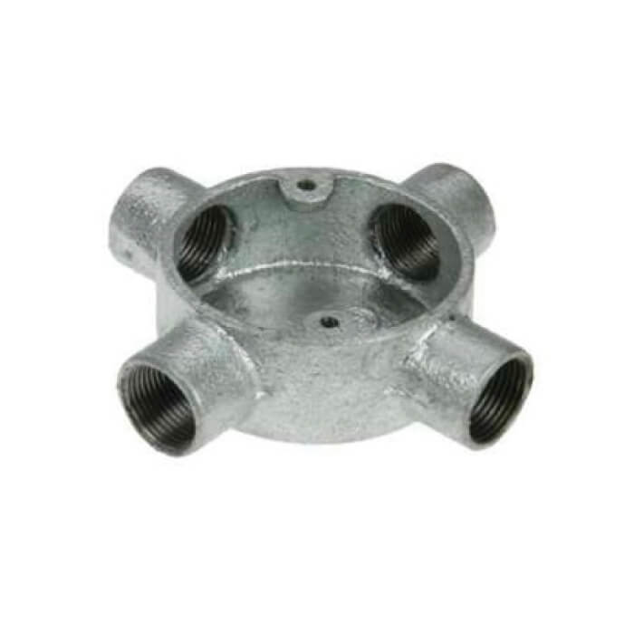 BOX 4 WAY GALVANISED | 204M – Dwyers Electrical