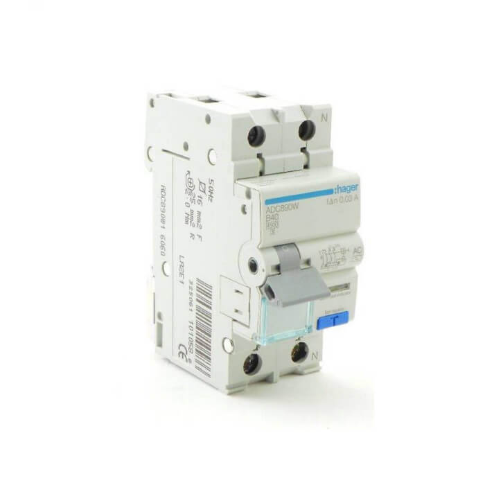 RCBO 1P+N 6KA B 40AMP 30MA | AD940J – Dwyers Electrical