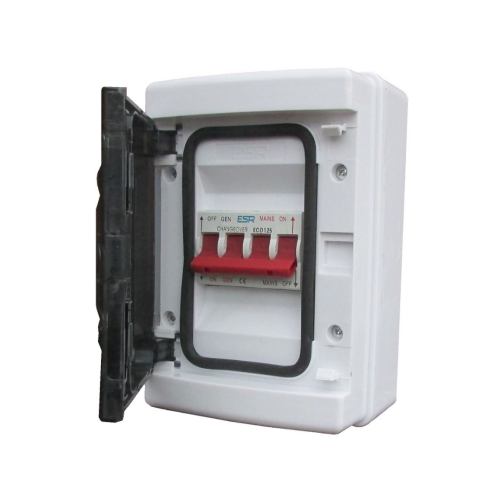 125A SINGLE PHASE CHANGE OVER IP65 | SECO125 – Dwyers Electrical